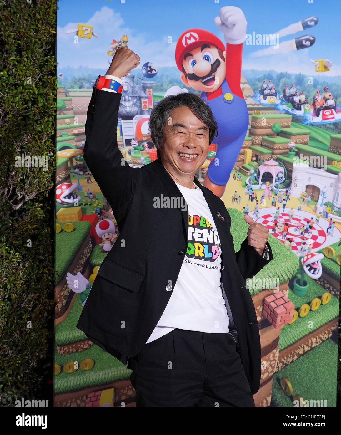 Los Angeles, USA. 15th Feb, 2023. Nintendo Creative Fellow, Shigeru ...