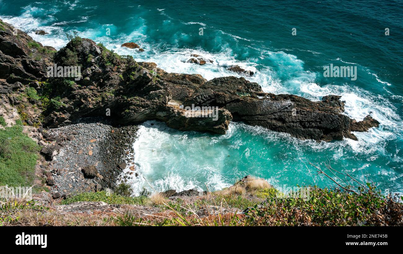 Picturesque views in Forster as seen from Bennetts Head Lookout, NSW ...