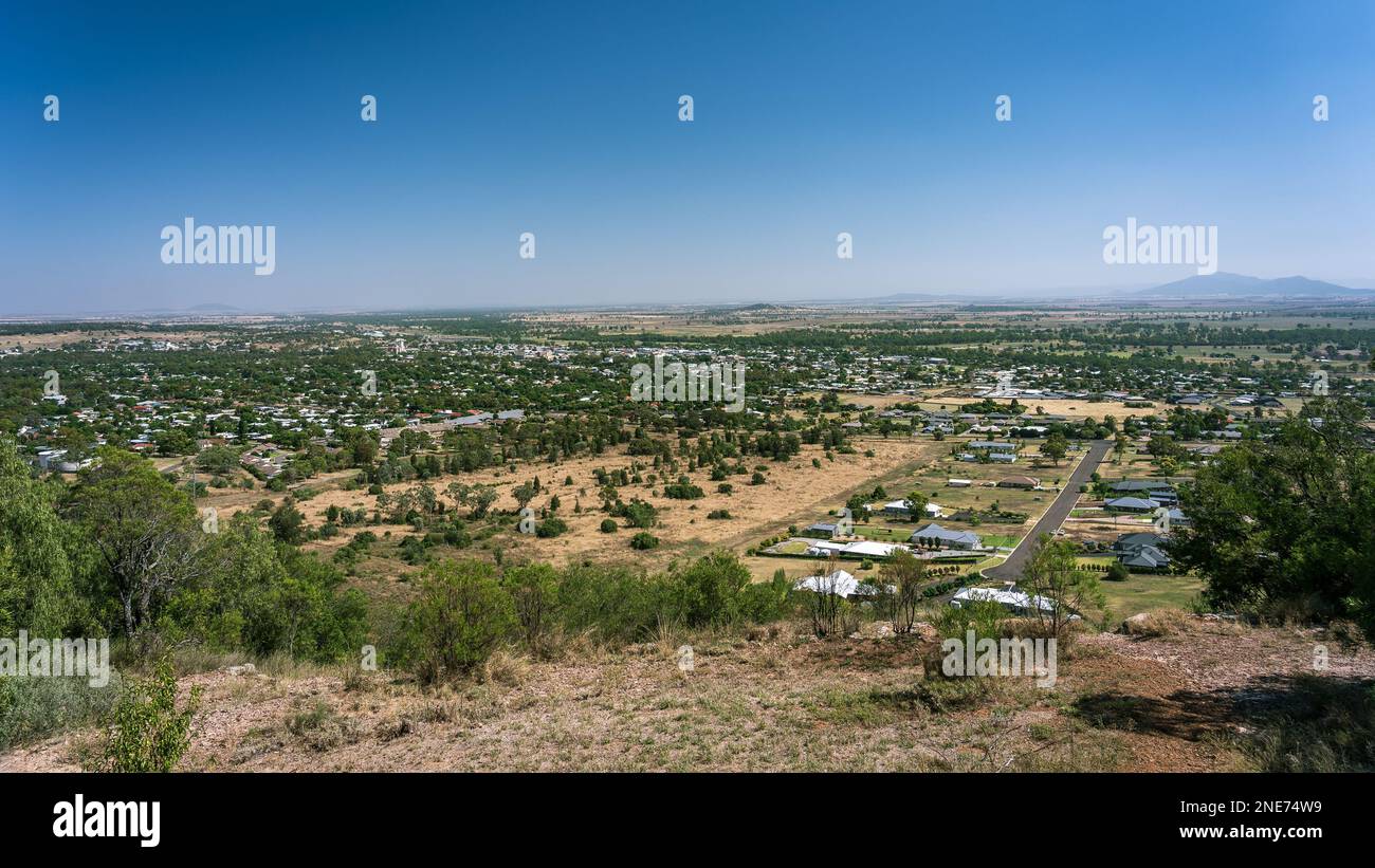 Gunnedah, New South Wales, Australia - Town overlook as seen from ...