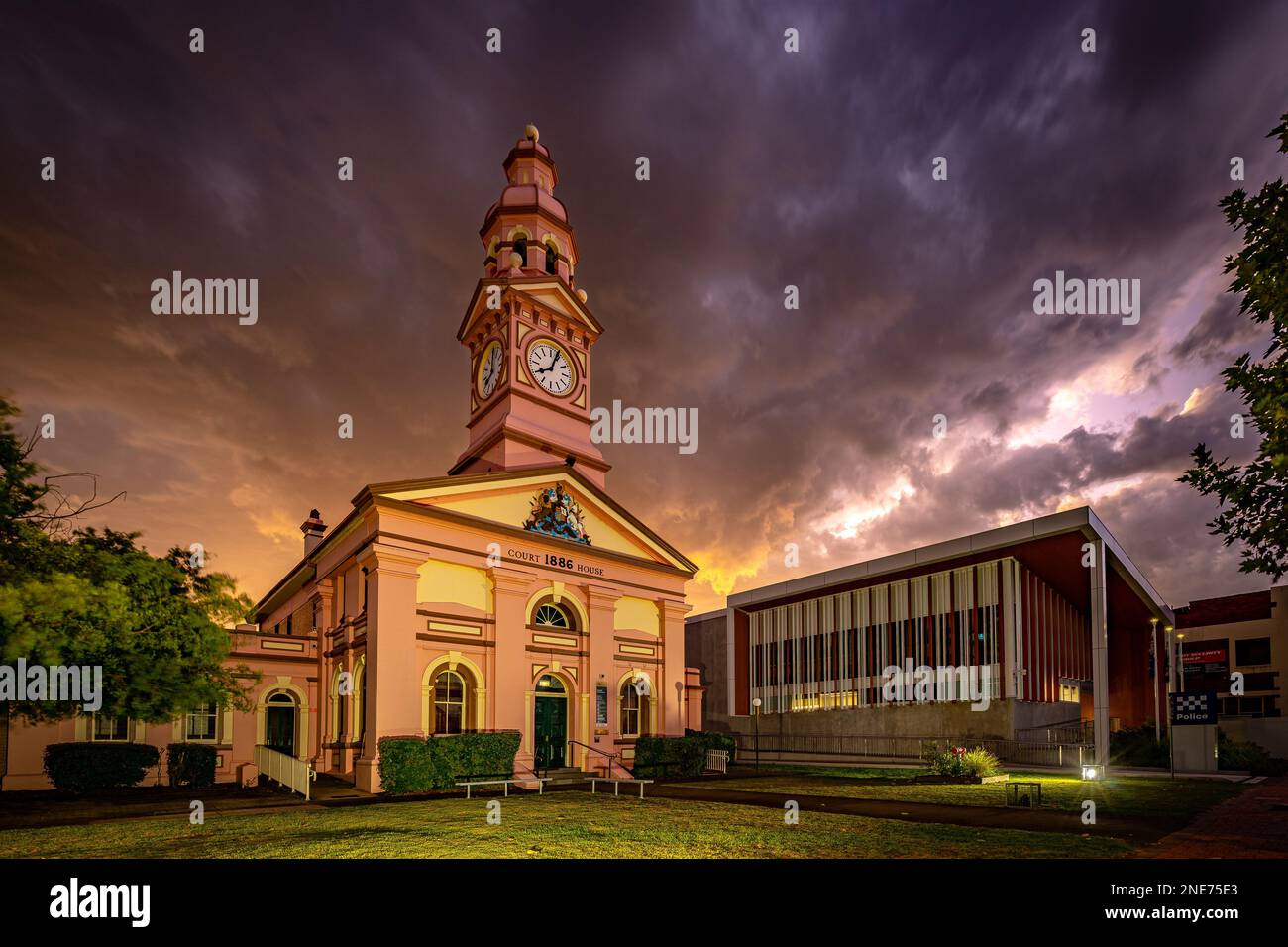 Inverell, New South Wales, Australia - Historical Local Courthouse ...