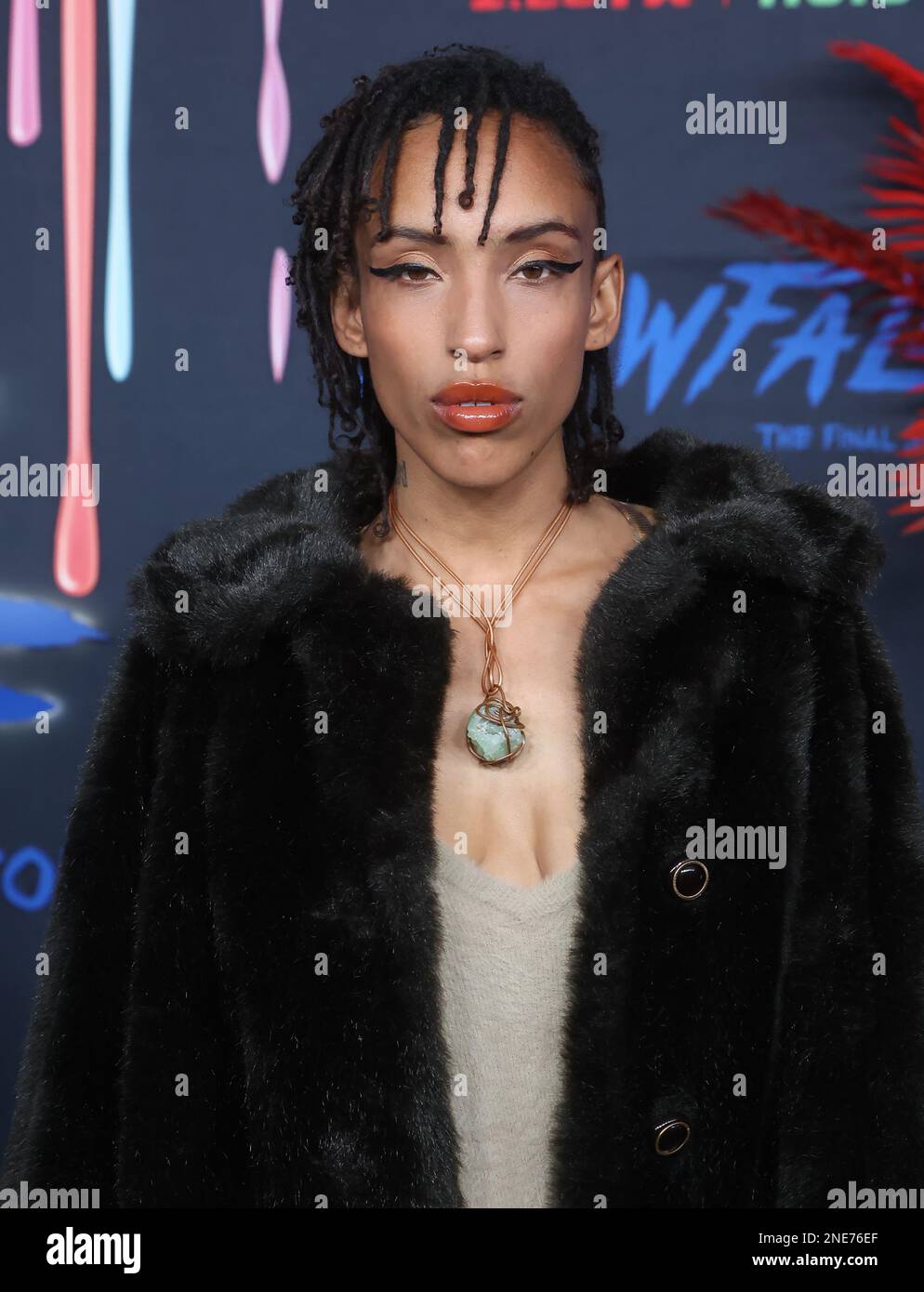 Los Angeles, Ca. 15th Feb, 2023. Selenesol Singleton at the Red Carpet ...