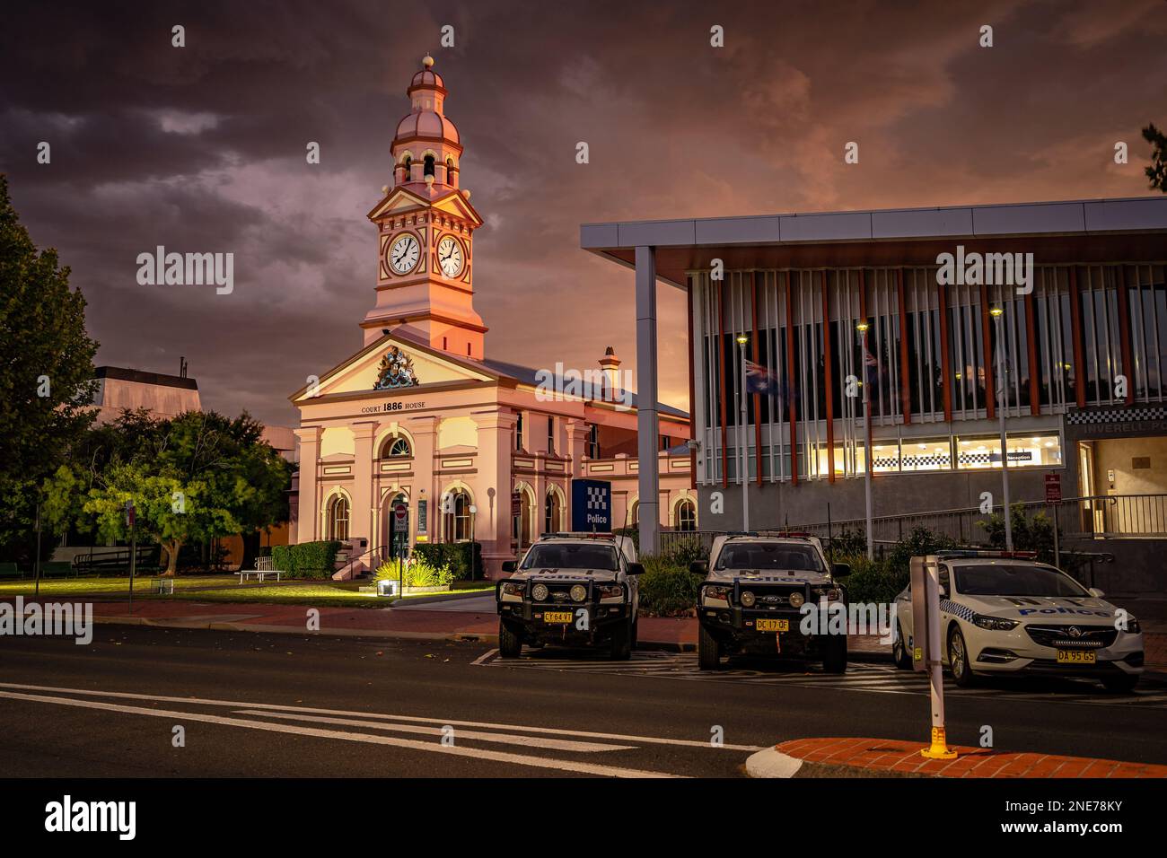 Inverell, New South Wales, Australia - Historical Local Courthouse ...