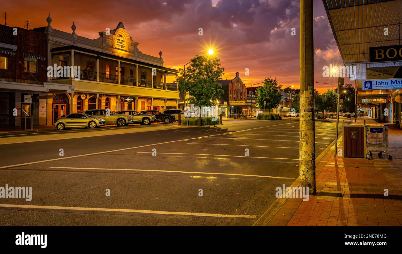 Australia town centre hi-res stock photography and images - Alamy