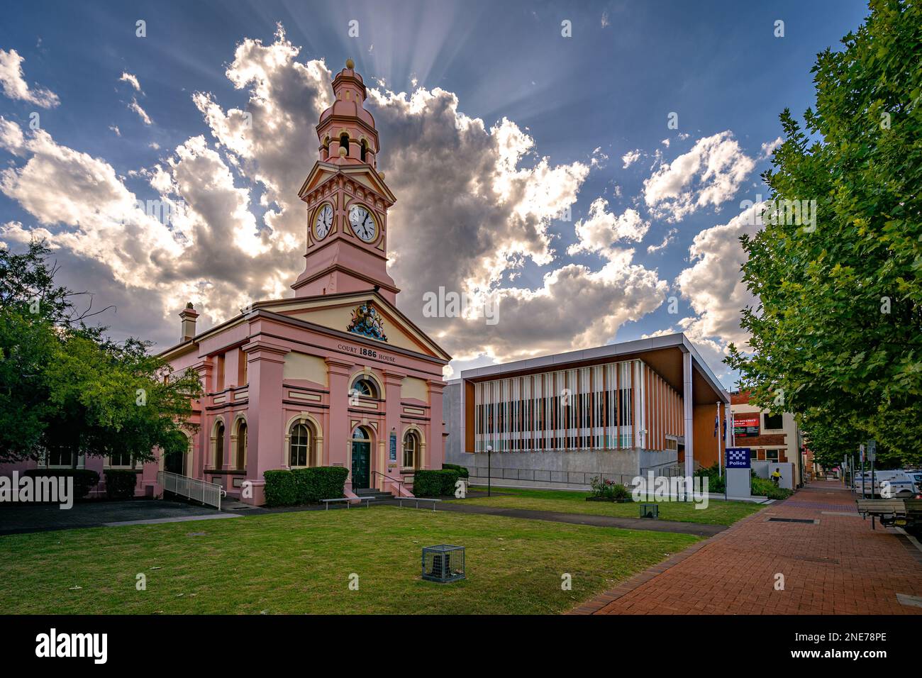 Inverell, New South Wales, Australia - Historical Local Courthouse ...