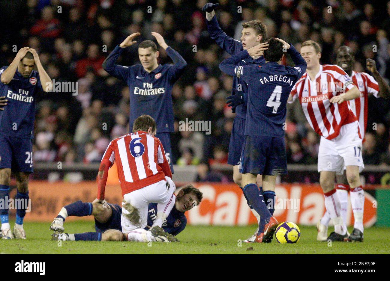 Aaron Ramsey Broken Leg