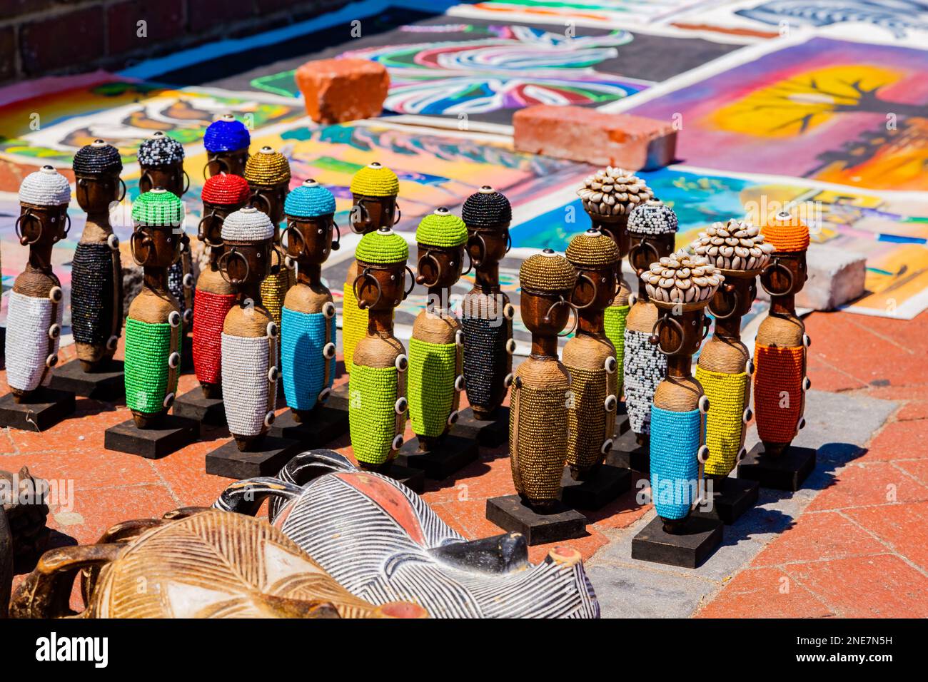 Cape Town, South Africa - February 13, 2023: African Curios on sale on ...