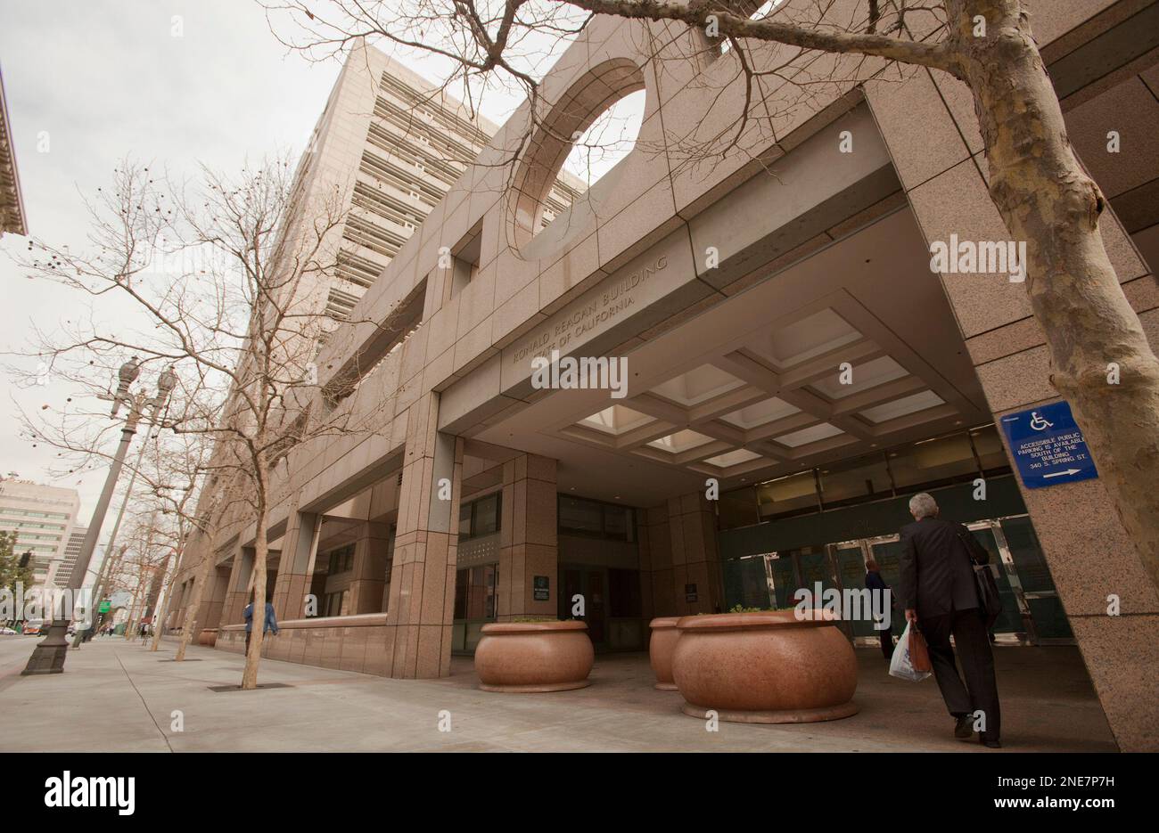 The Ronald Reagan State Building is seen on Friday, Feb. 26, 2010 ...