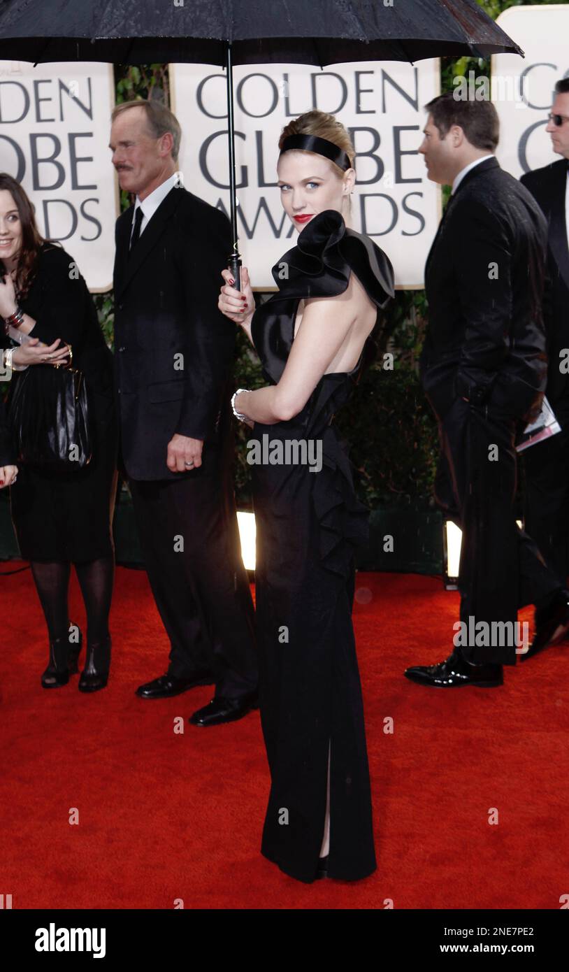 FILE - In this Jan. 17, 2010 file photo, actress January Jones arrives ...