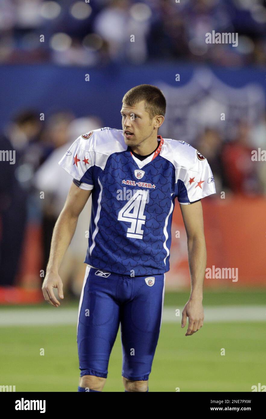 San Francisco 49ers punter Andy Lee (4) on the field during the NFL ...