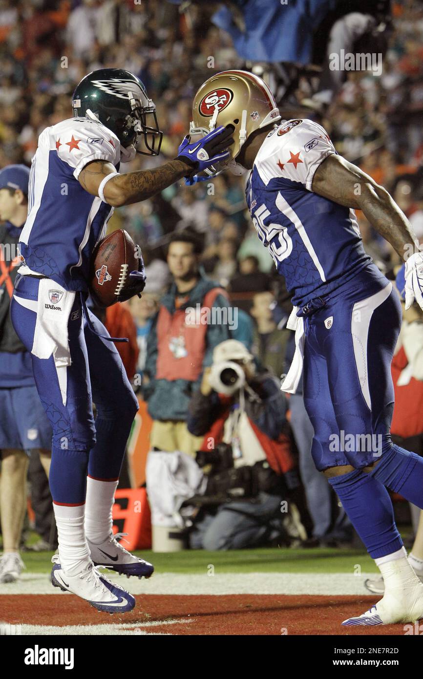 Philadelphia Eagles wide receiver DeSean Jackson (10) celebrates with ...