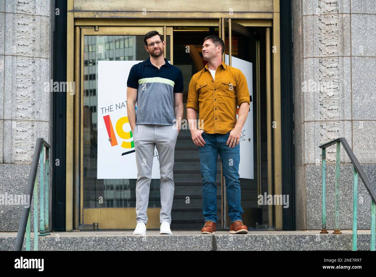 BROS (2022) BILLY EICHNER LUKE MACFARLANE NICHOLAS STOLLER (DIR) UNIVERSAL PICTURES/MOVIESTORE ...