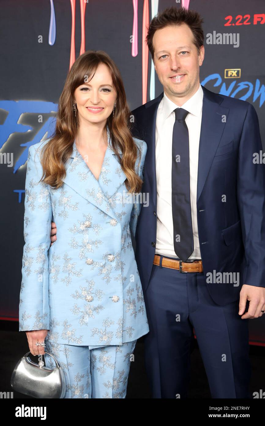 Los Angeles, Ca. 15th Feb, 2023. Dave Andron, Ahna O'Reilly at the Red ...