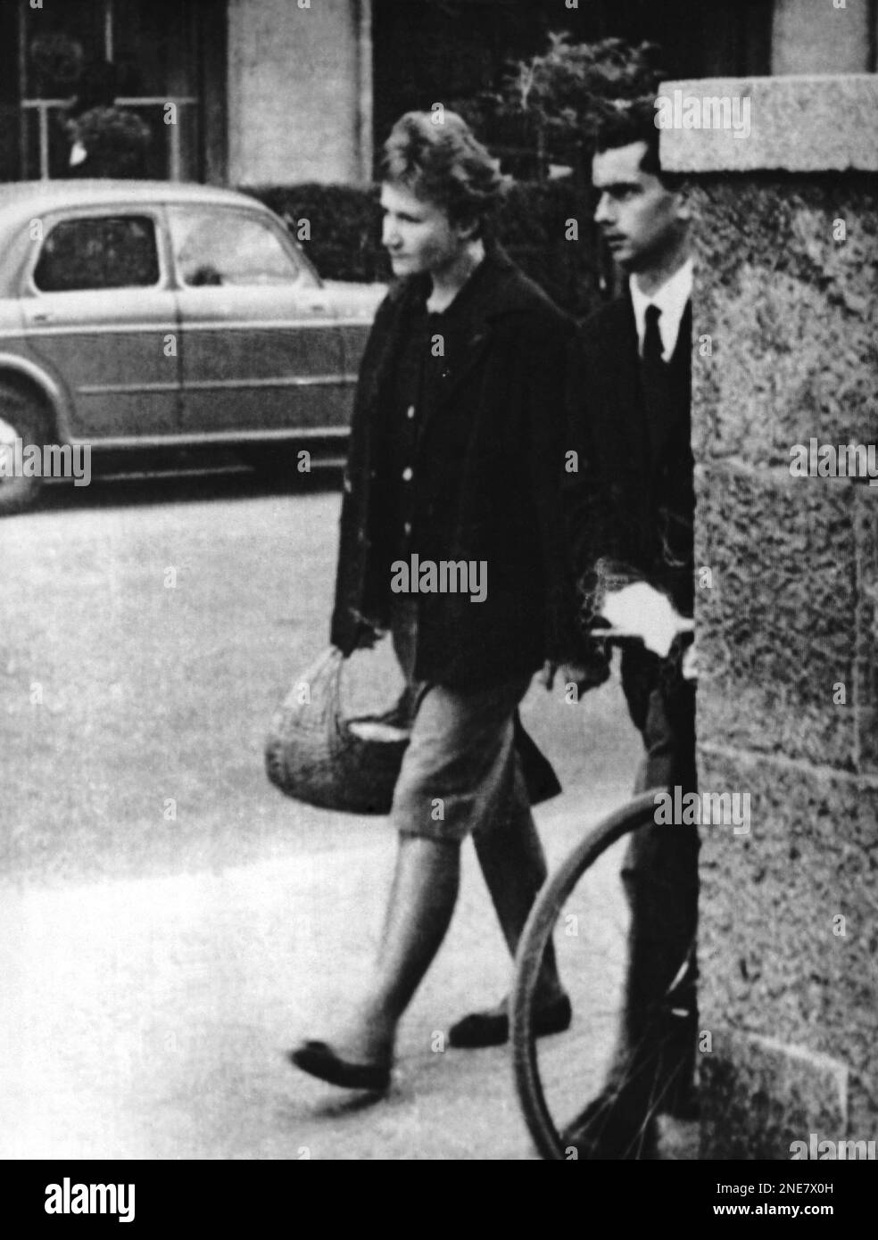 24-year-old Eva Bormann, daughter of Martin Bormann, once Adolf Hitler ...