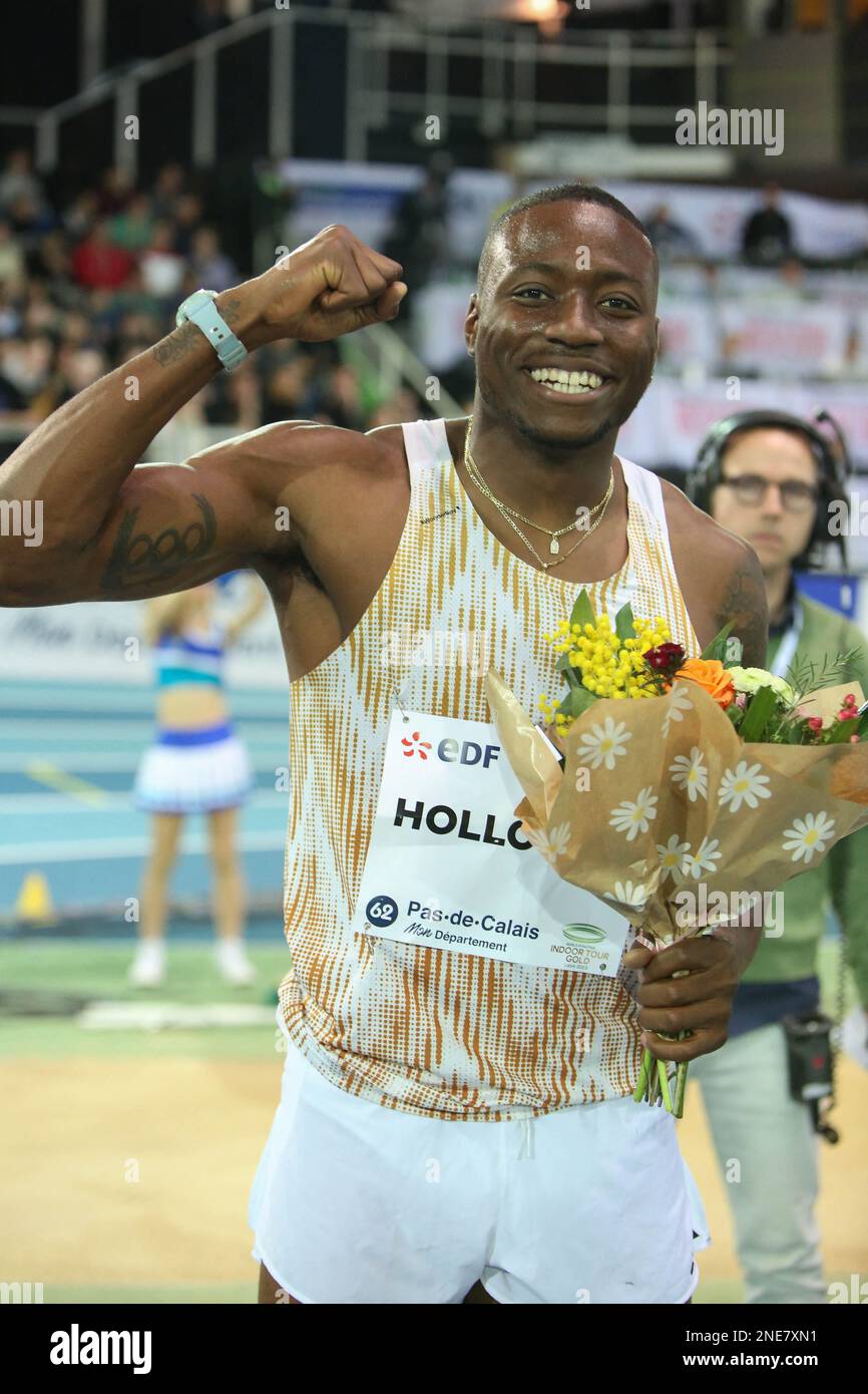 Grant Holloway of USA during the Meeting Hauts-de-France Pas-de-Calais ...