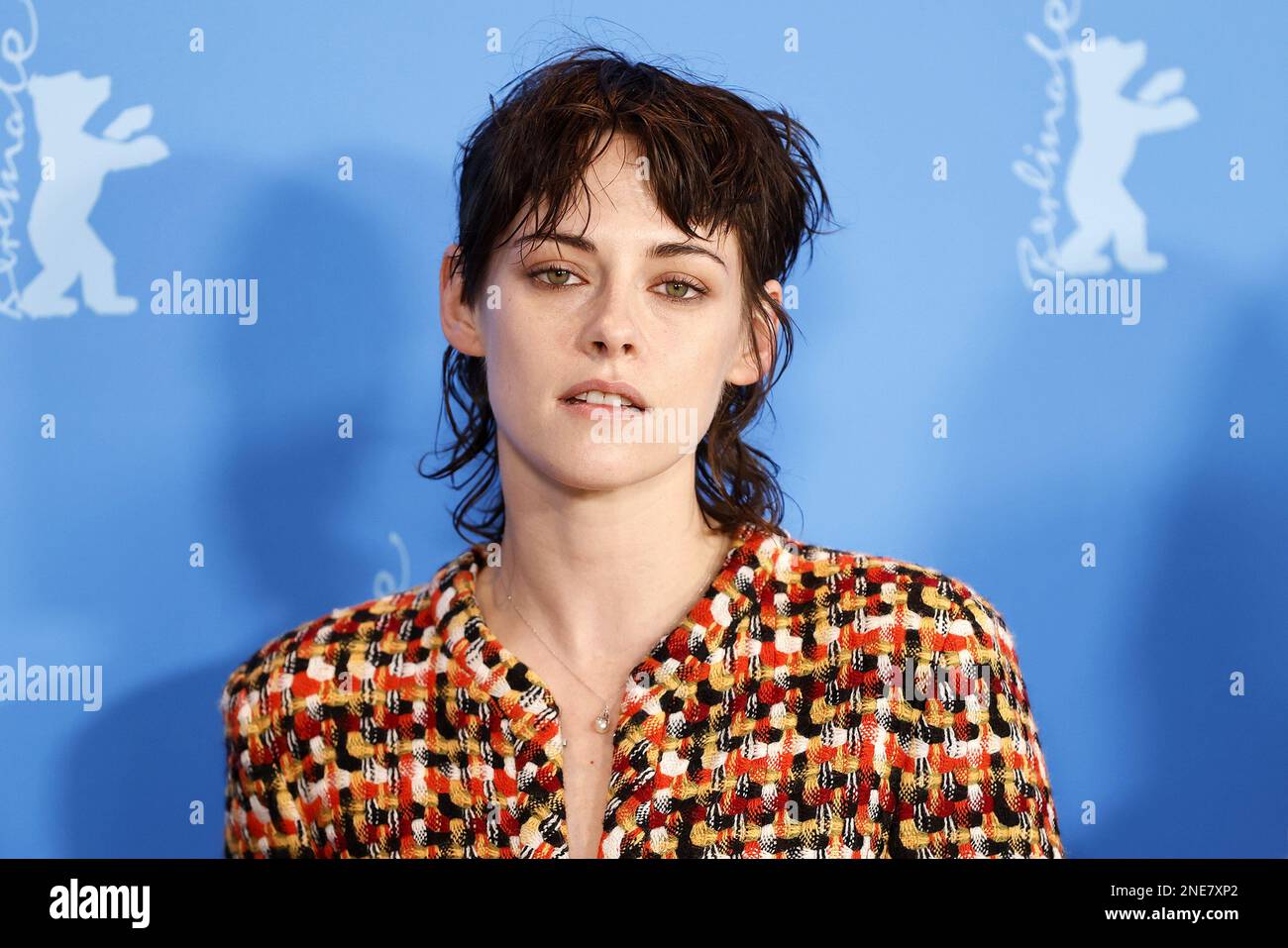 US actress and Berlinale Jury President Kristen Stewart poses during a ...