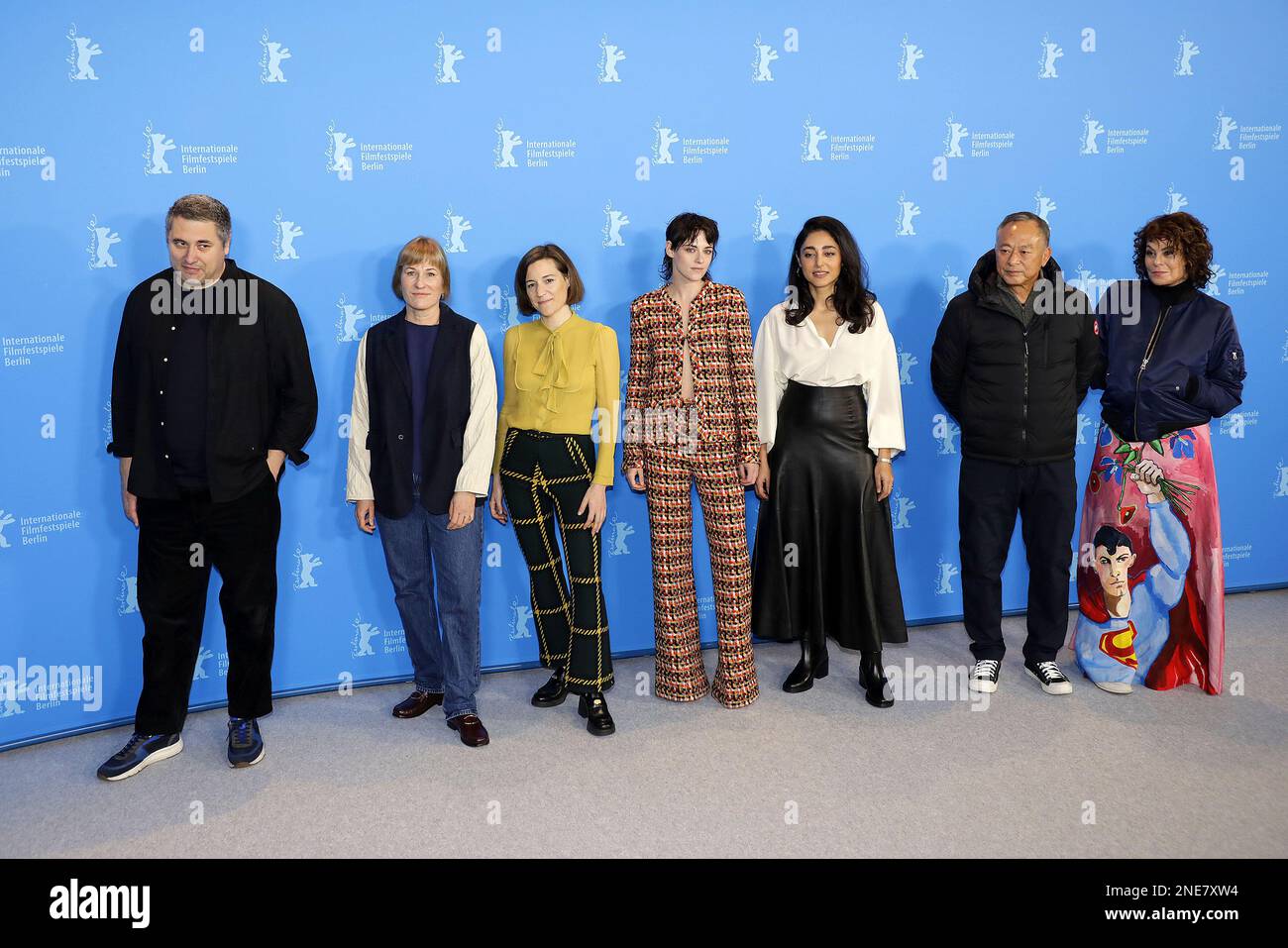 Romanian film director and jury member Radu Jude, German film director ...