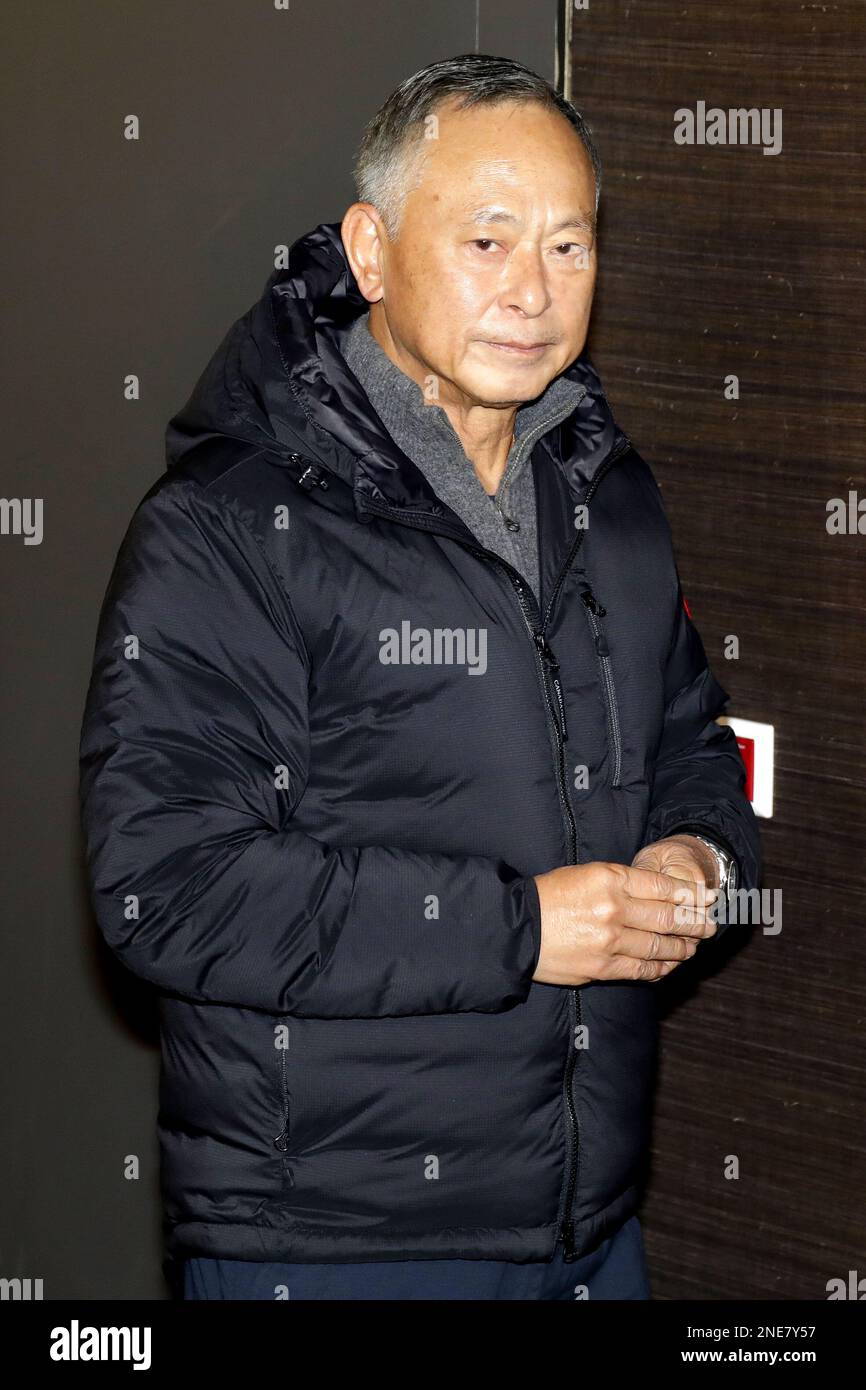 Hong Kong film director Johnnie To poses during a photocall on the ...
