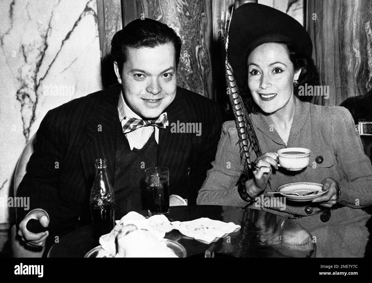 Orson Welles, the well-known American writer, producer and actor ...