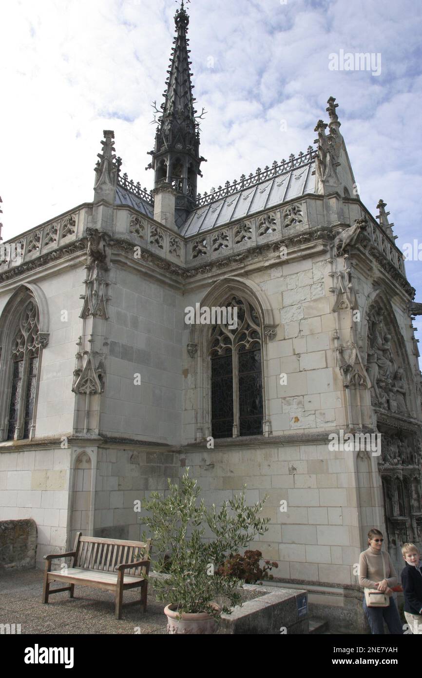 FILE - This Oct. 2005 photo shows the Saint-Hubert Chapel at the ...