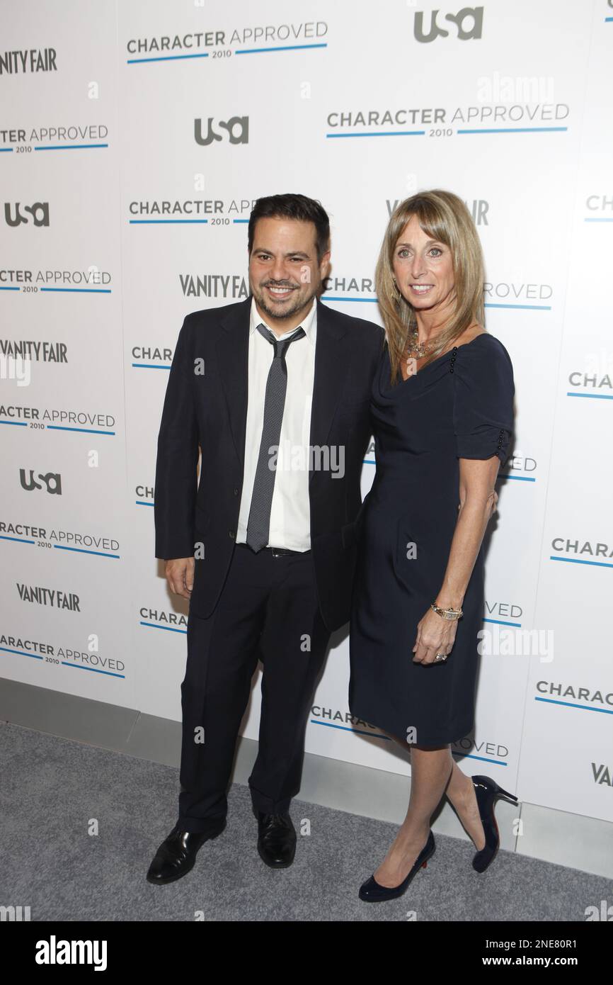 In this photo provided by USA Network, Narciso Rodriguez and Bonnie ...