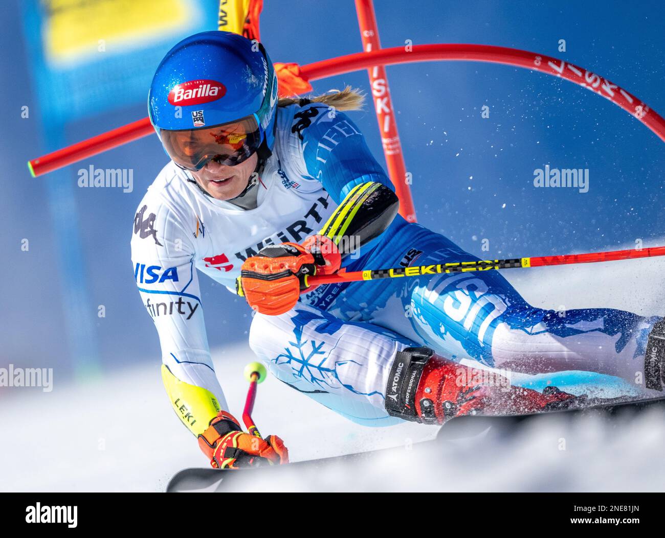 Mikaela shiffrin 2023 hi-res stock photography and images - Alamy