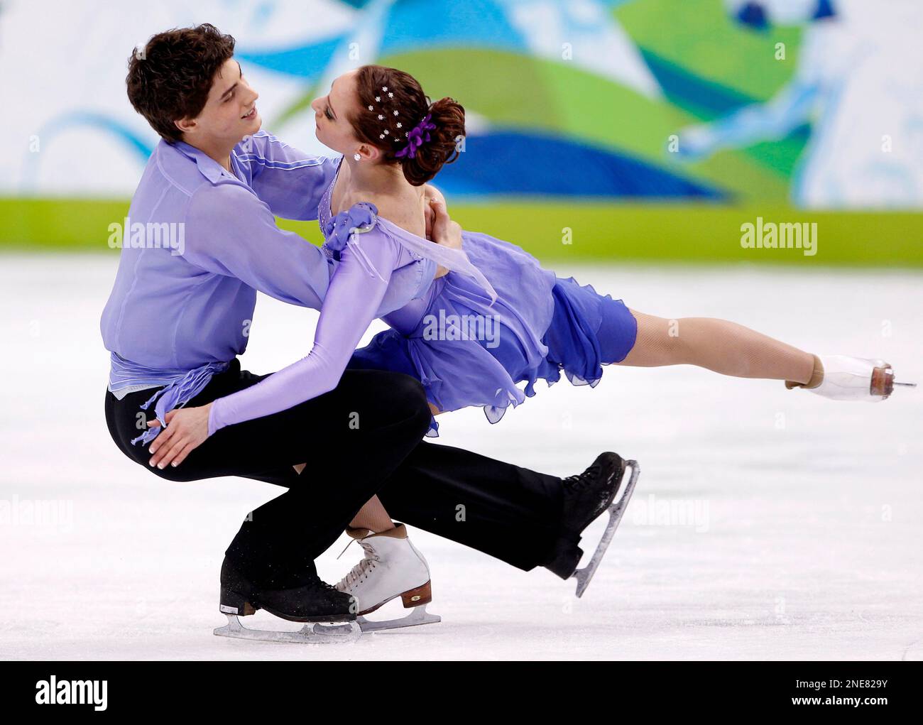 FILE-This Feb. 22, 2010 file photo shows Canada's Vanessa Crone and ...