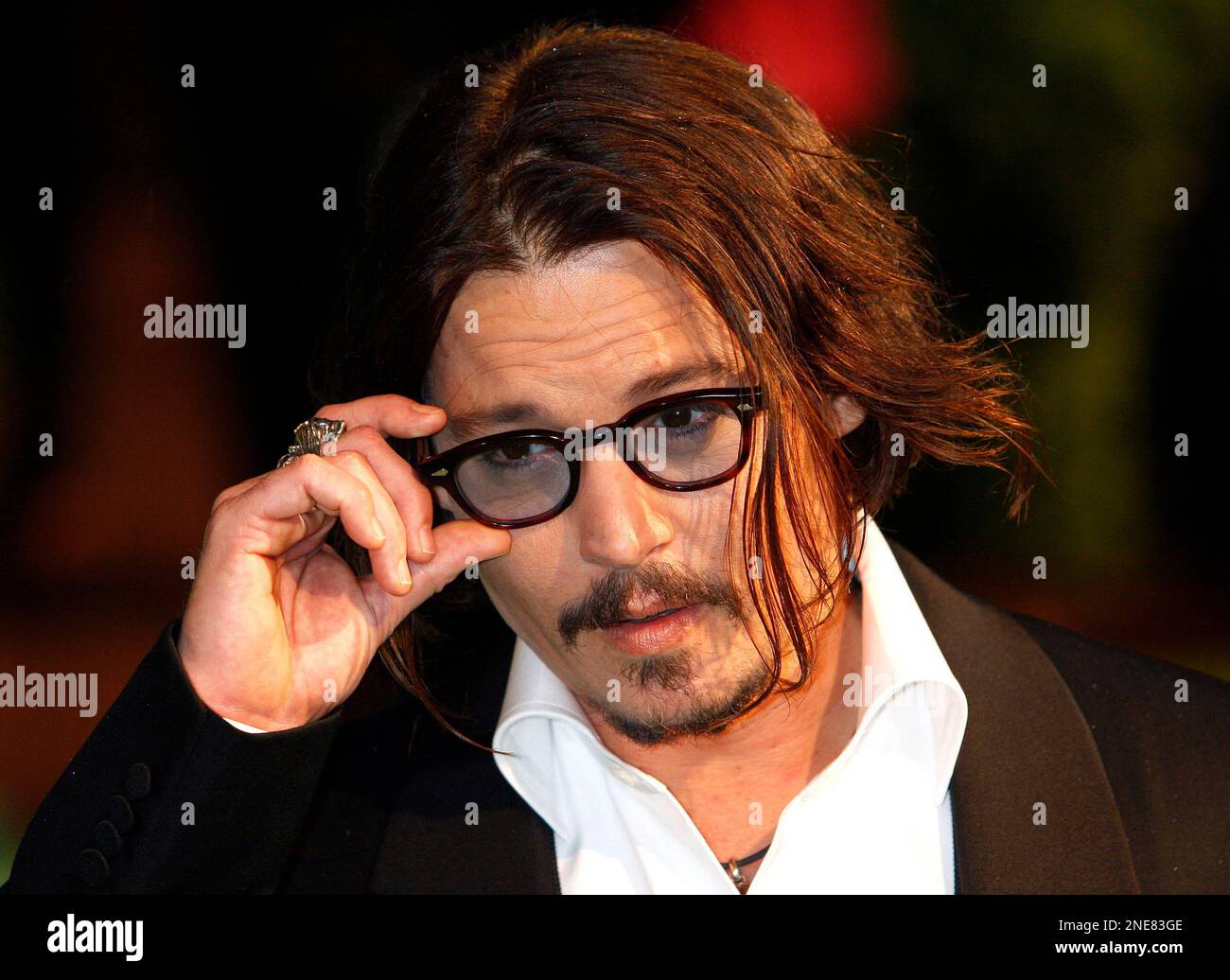US actor Johnny Depp arrives for the Royal World Premiere of the movie Alice in Wonderland in ...