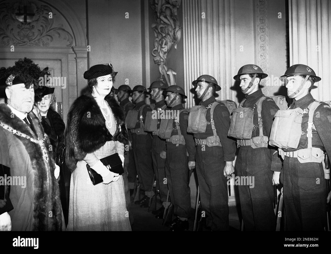 The Lord Mayor of London, Sir John Laurie, entertained Canadian ...