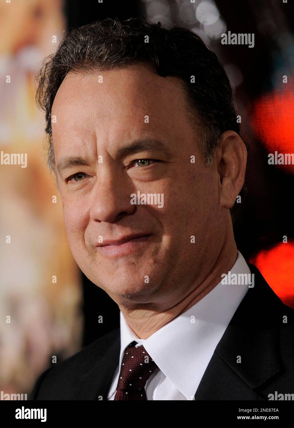 Tom Hanks, an executive producer of "The Pacific," poses at the ...