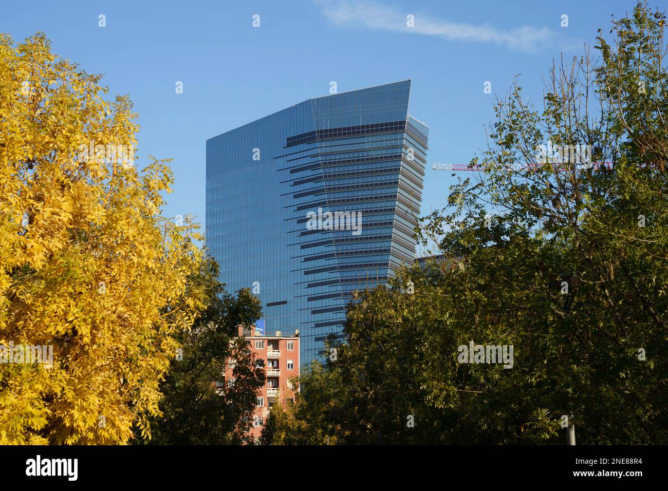 Modern buildings at Porta Nuova in Milan, Lombardy, Italy Stock Photo ...