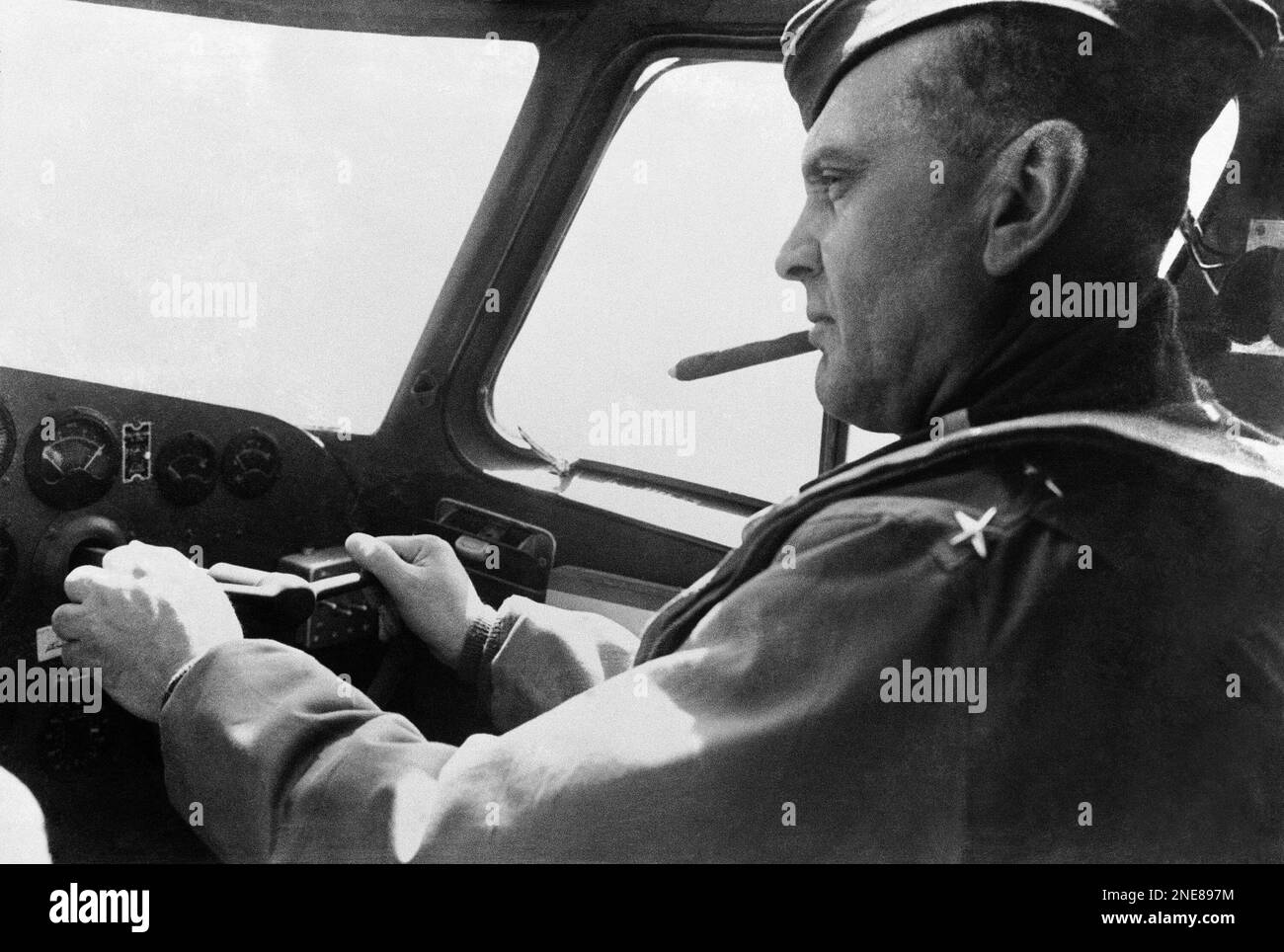 Lt. Gen. Ira C. Eaker, Commander of Allied Air Forces in the ...