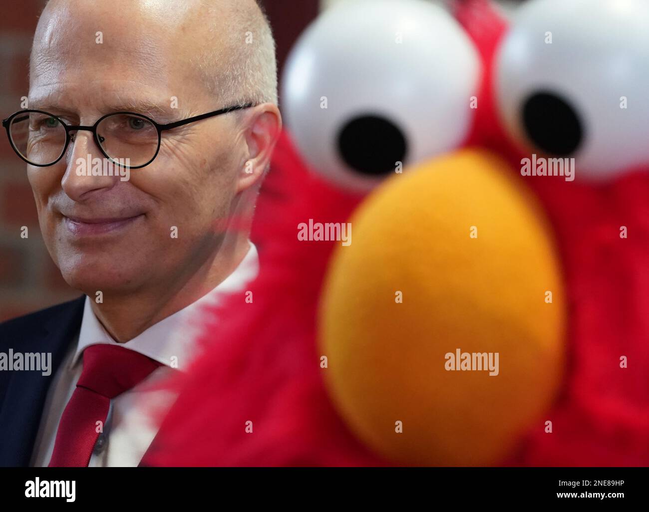 Hamburg, Germany. 16th Feb, 2023. Peter Tschentscher (SPD), First Mayor ...