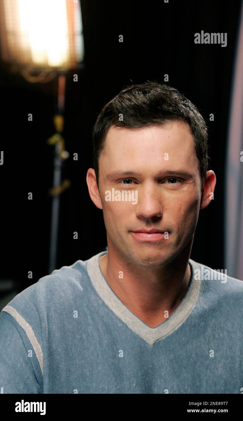 Actor Jeffrey Donovan poses for a portrait Wednesday, Feb. 24, 2010 in New York. (AP Photo/Jeff ...