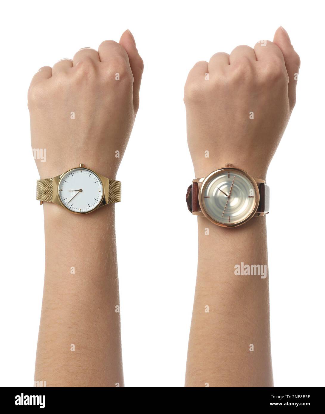 Women wearing expensive watch hi-res stock photography and images - Alamy