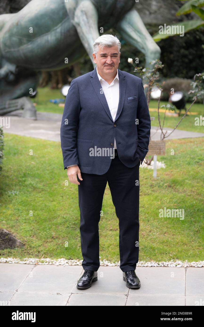 Rome, Italy, February 16, 2023 - Antonio Milo attends at photocall for ...
