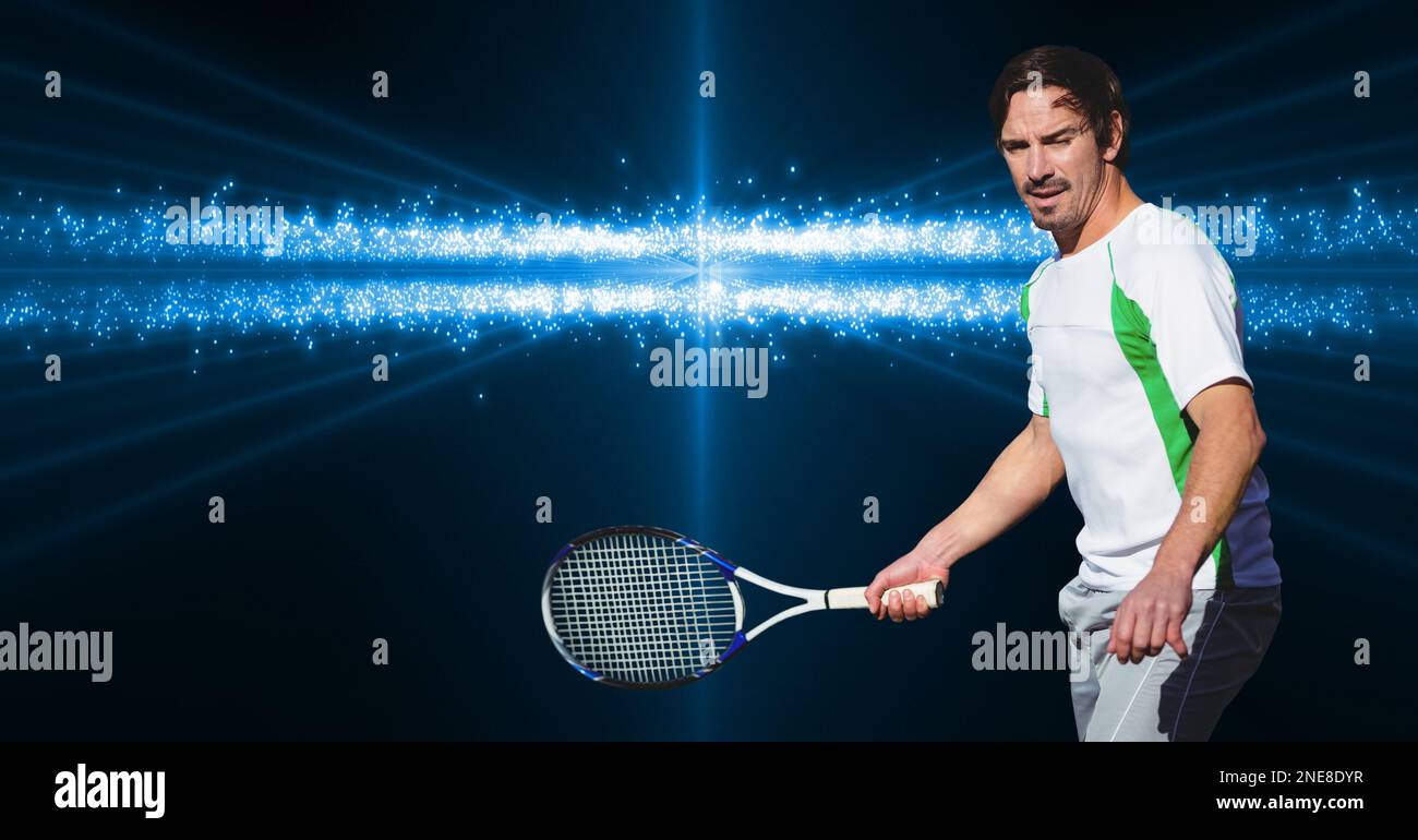 Glitter on a blue background hi-res stock photography and images - Alamy