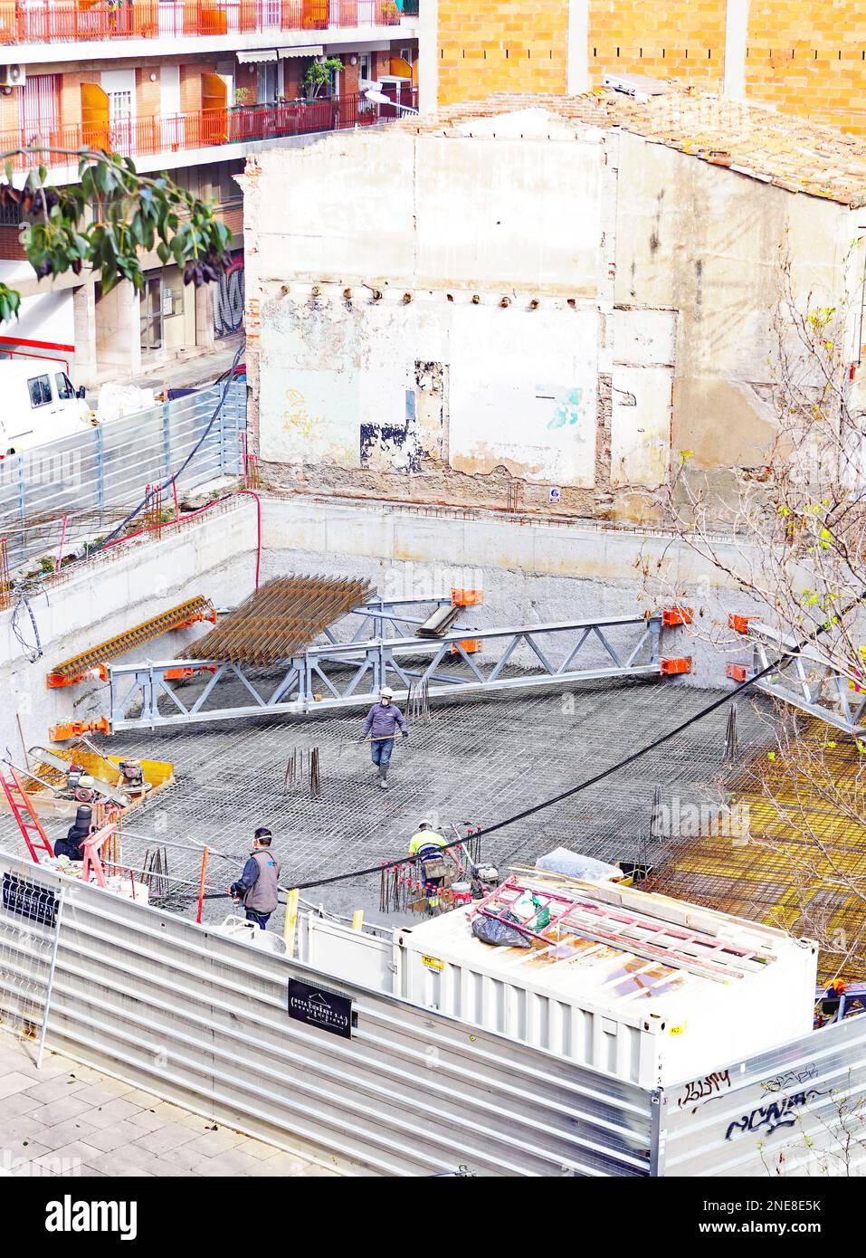 Concrete extraction truck hi-res stock photography and images - Alamy