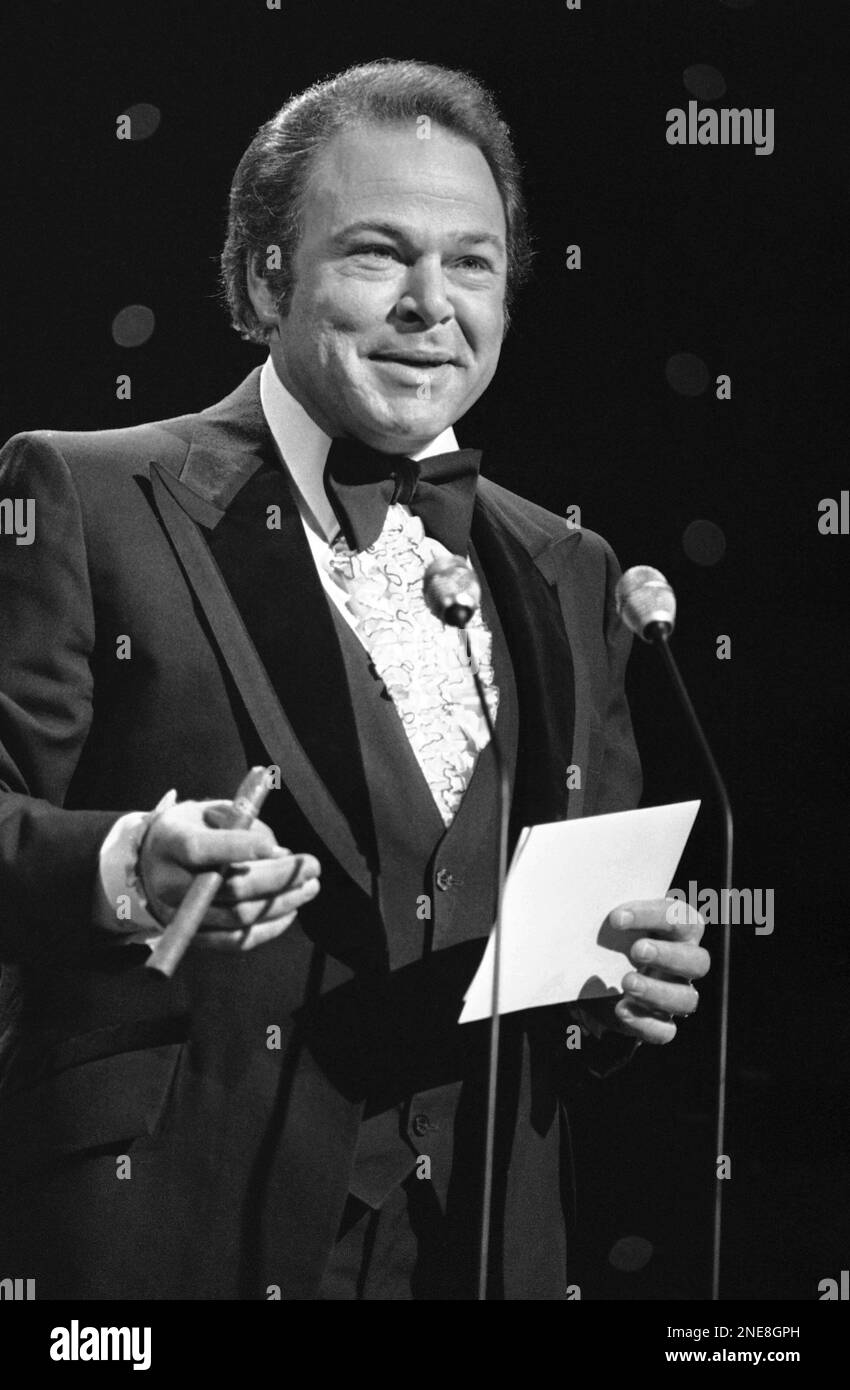Roy Clark, Country Western singer, is shown at the Country Music Awards ...