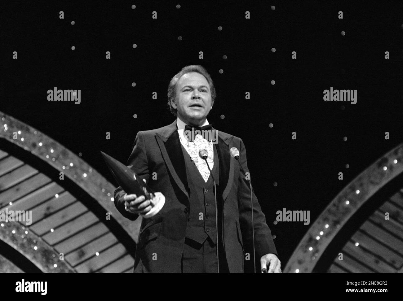 Roy Clark, Country Western singer, is shown at the Country Music Awards ...