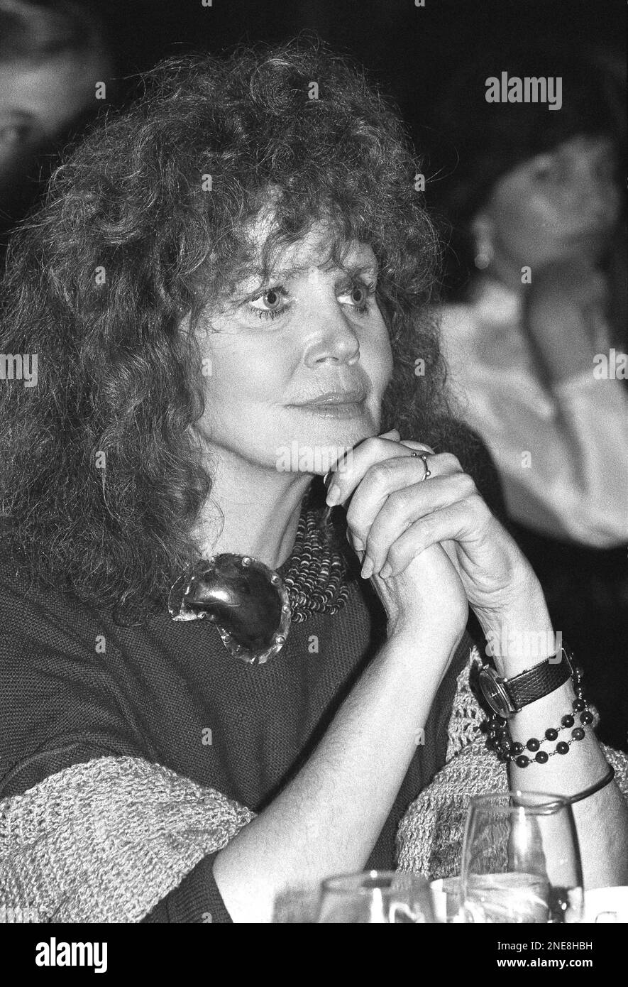 Eileen Brennan, star of "Private Benjamin" is shown during an interview ...