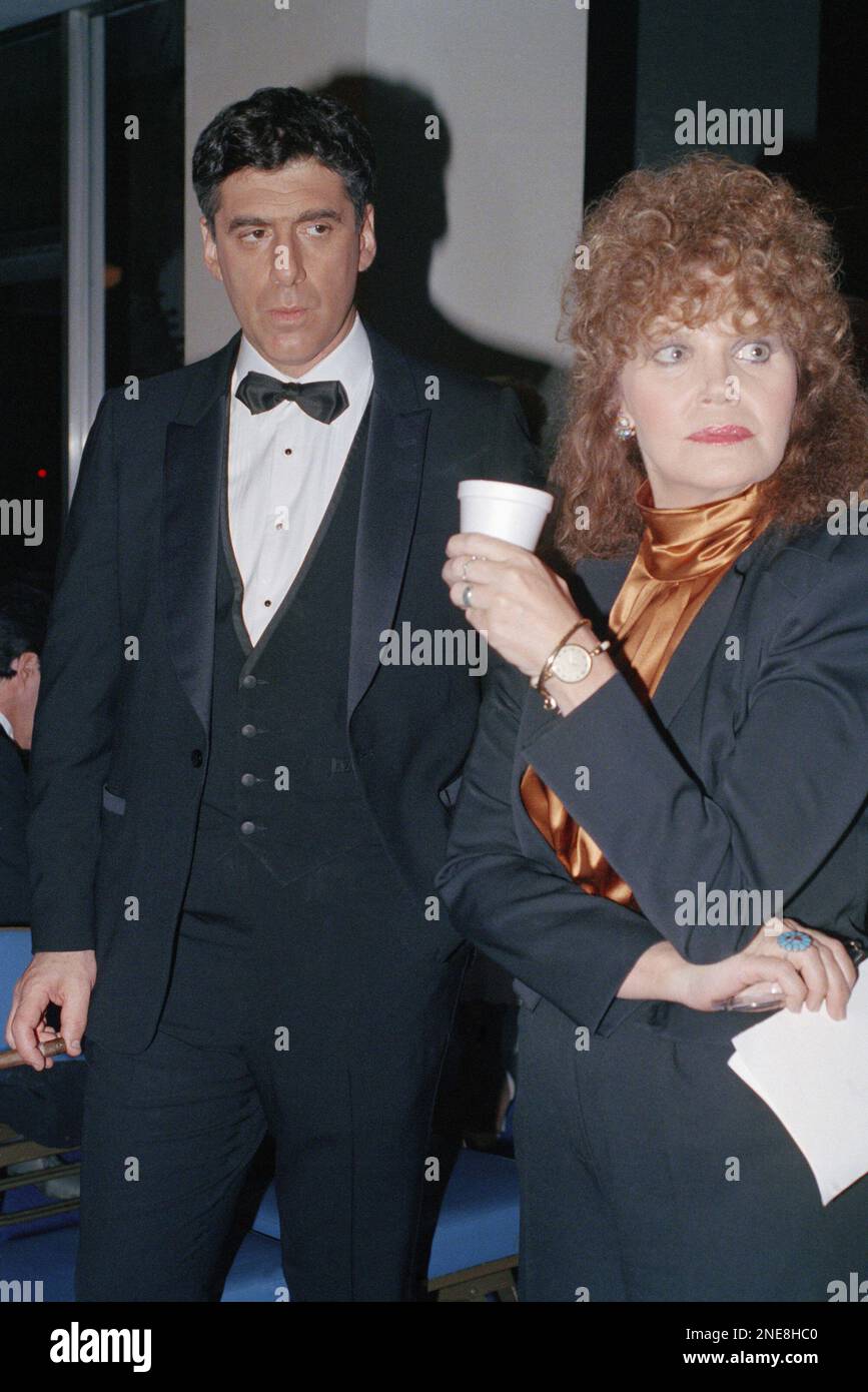 Actress Eileen Brennan and actor Elliott Gould are shown at the 50th ...