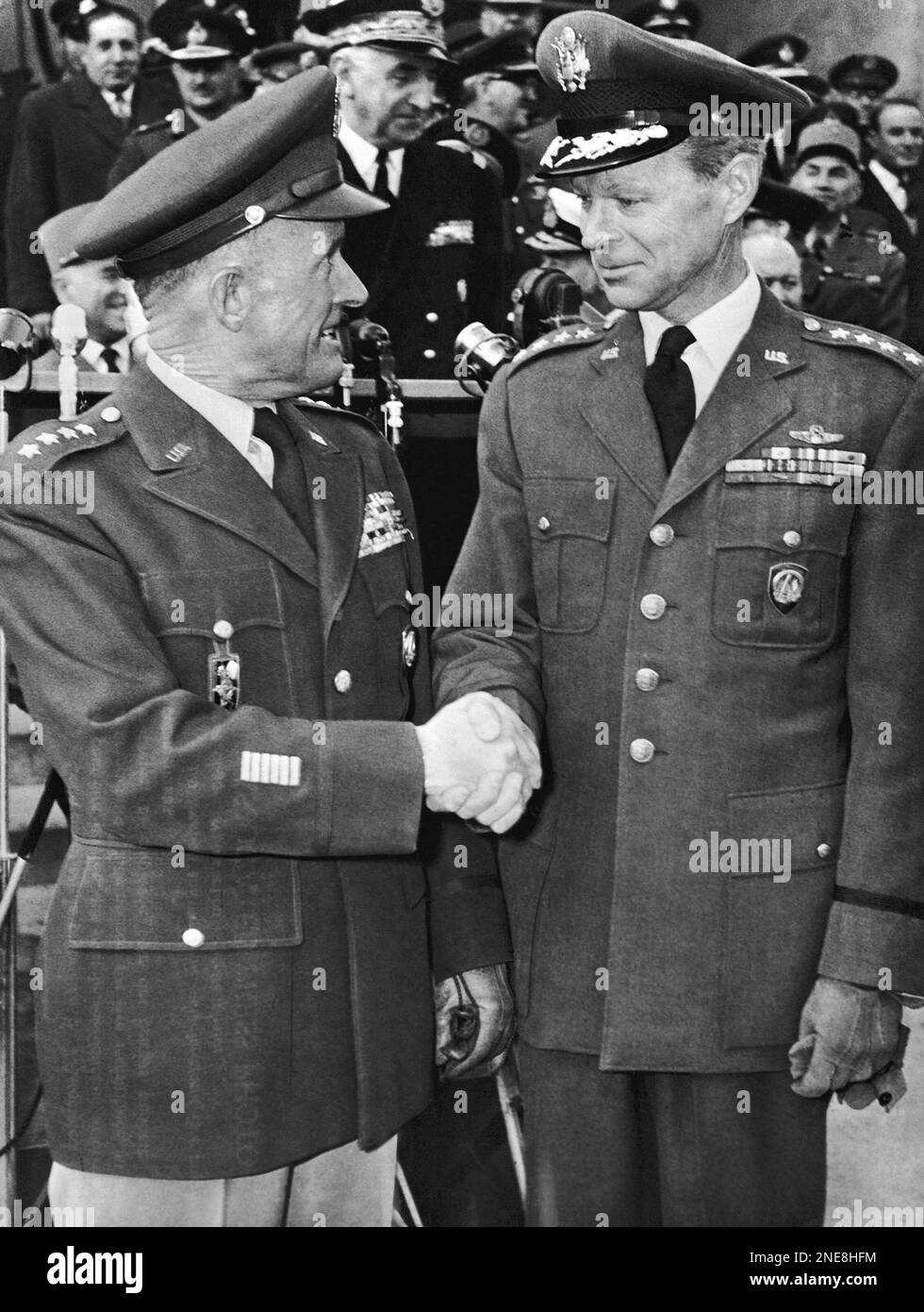 General Lauris Norstad, newly appointed Supreme Commander NATO forces ...