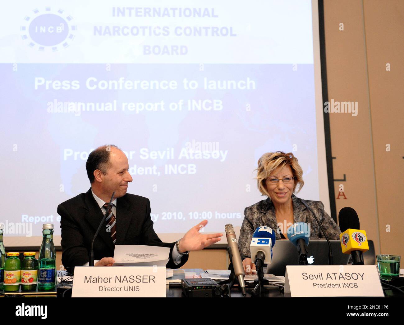 Maher Nasser, Director of United Nations Information Service, UNIS ...