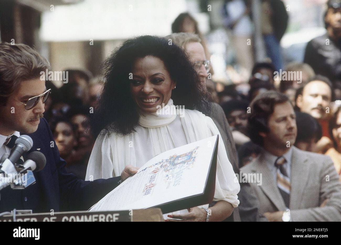 Singer Diana Ross shown getting star in Hollywood?s ?Walk of Fame? May ...