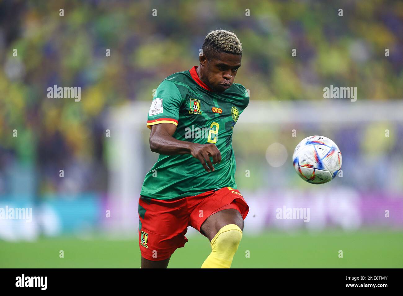 LUSAIL CITY, QATAR - DECEMBER 02: Jerome Ngom Mbekeli during the FIFA ...