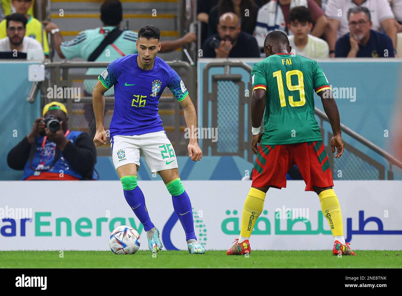 LUSAIL CITY, QATAR - DECEMBER 02: Gabriel Martinelli during the FIFA ... LUSAIL CITY, QATAR - DECEMBER 02: Gabriel Martinelli during the FIFA ...