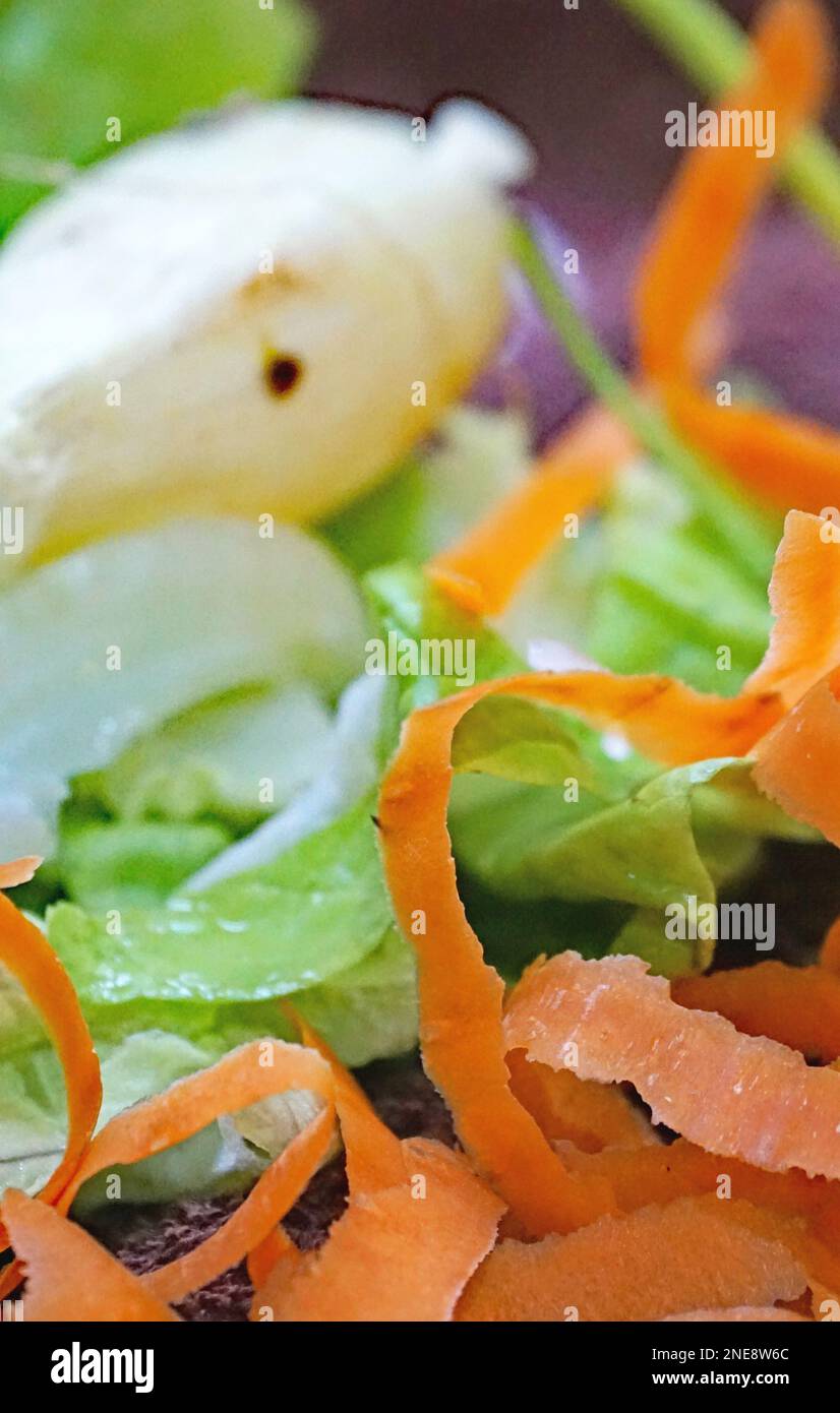 food scraps of food to throw away Stock Photo - Alamy