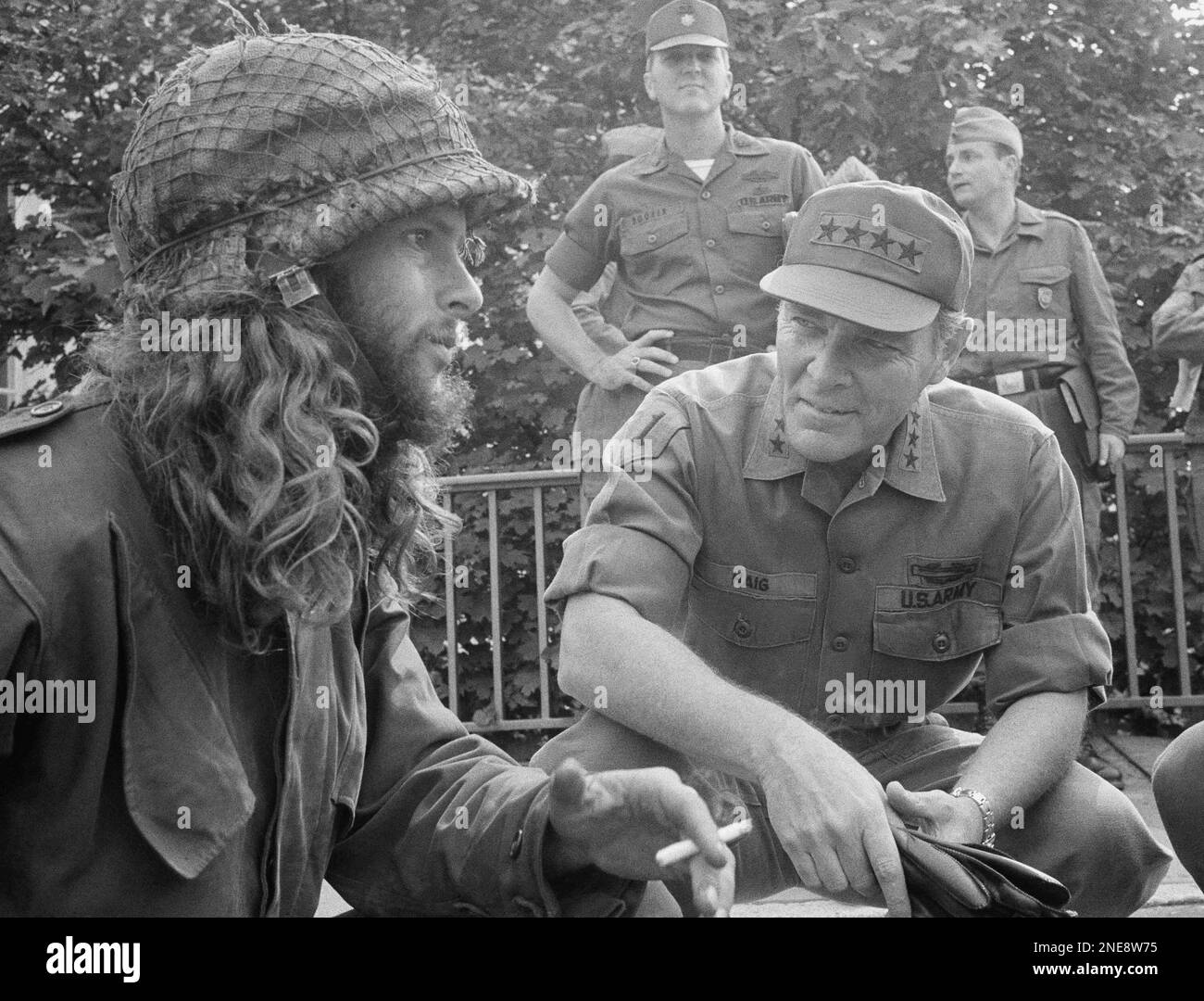 U.S. Gen. Alexander M. Haig, Jr., the Supreme Allied Commander in ...