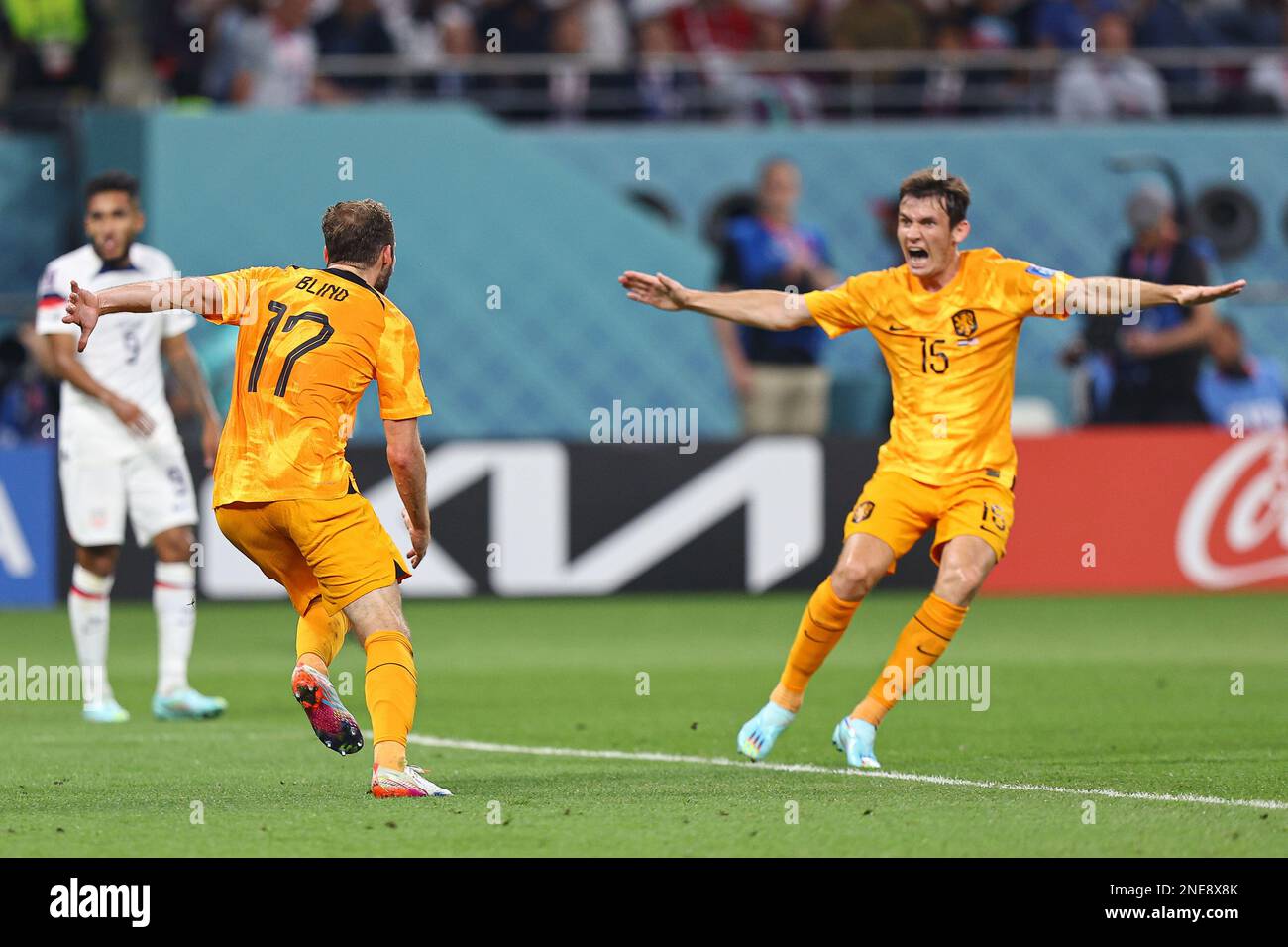 DOHA, QATAR - DECEMBER 03: Daley Blind during the FIFA World Cup Qatar ...