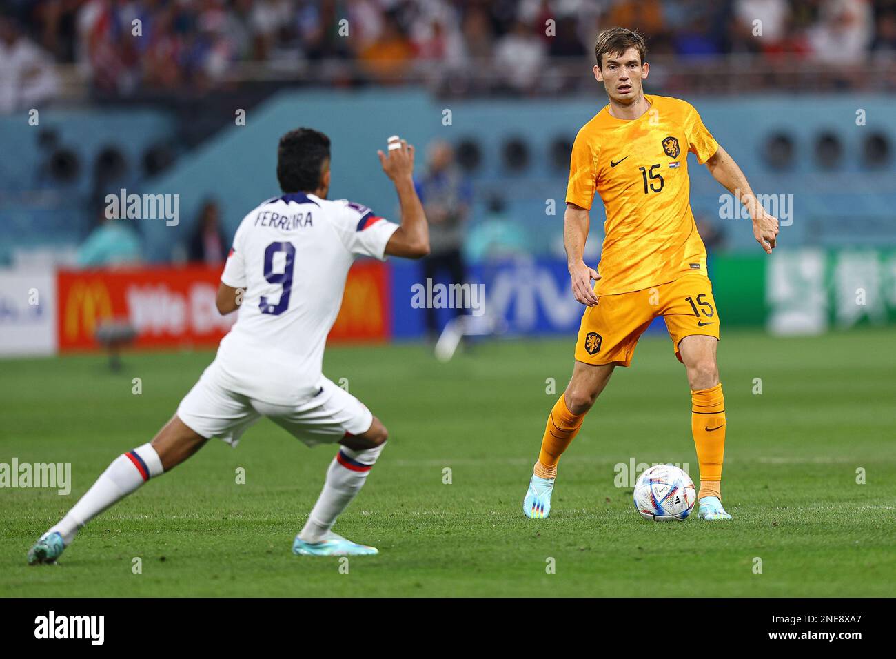 DOHA, QATAR - DECEMBER 03: Marten De Roon during the FIFA World Cup ...